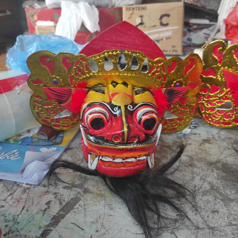 Jual TOPENG BARONG MINI/TOPENG BARONG KECIL | Shopee Indonesia