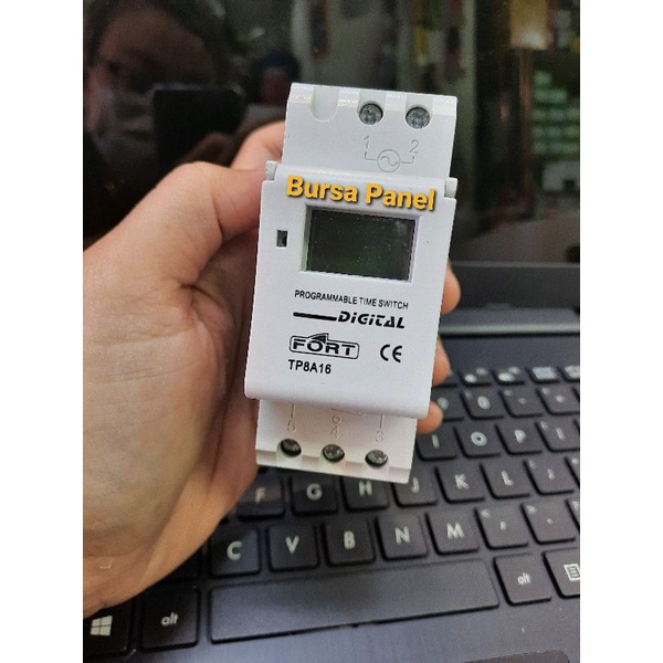 Jual Weekly Digital Timer TP8A16 Din Rail Mounting | Shopee Indonesia