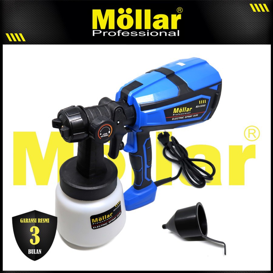 Jual Mollar ESG450 Spraygun Elektrik 450W Spray Gun Listrik ESG 450 Cat ...
