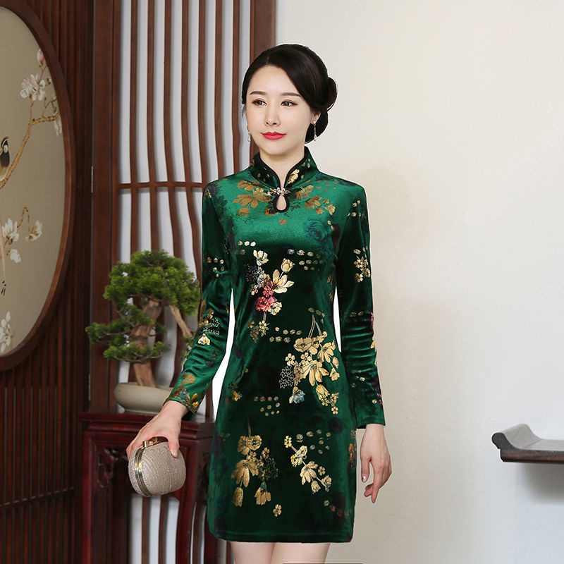 Jual Ibu Musim Panas Gaun Gaun 2019 Baru Setengah Baya dan Wanita Tua ...