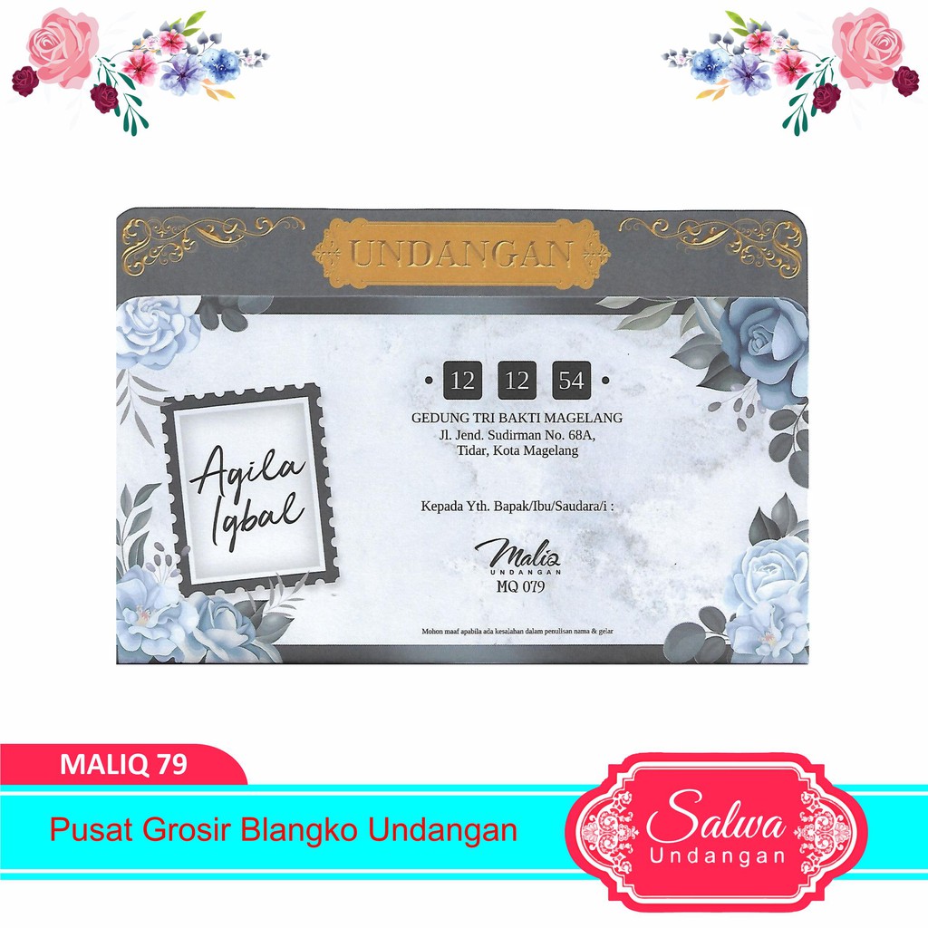 Jual Blangko Undangan Maliq 79 Harga Murah | Shopee Indonesia