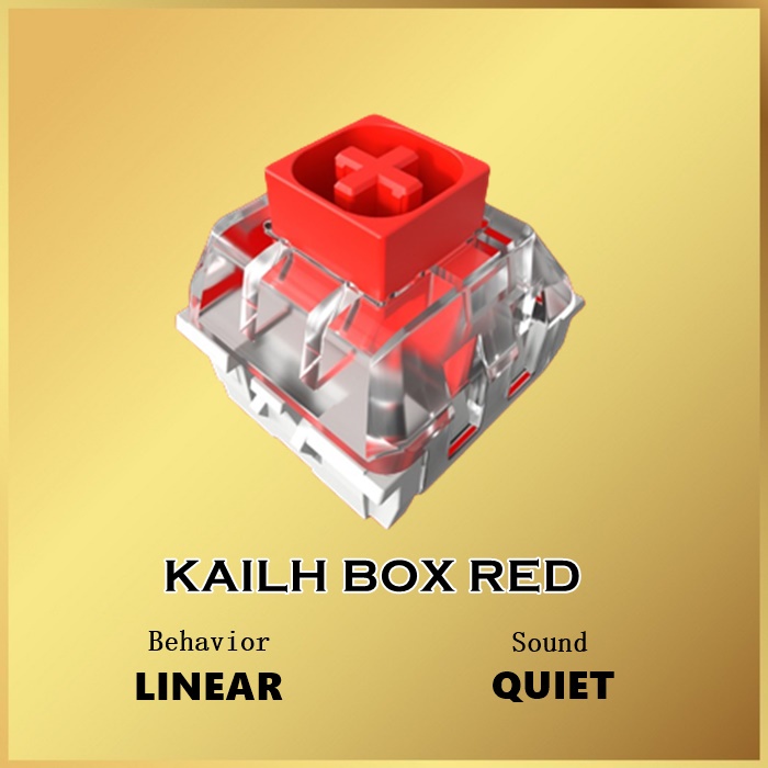 Jual Kailh Box Red Mechanical Switch Linear Switch Switches Keyboard ...