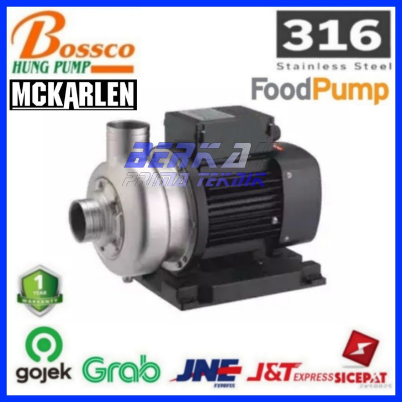 Jual Pompa cairan kental stainless steel Pompa centrifugal Pood grade ...