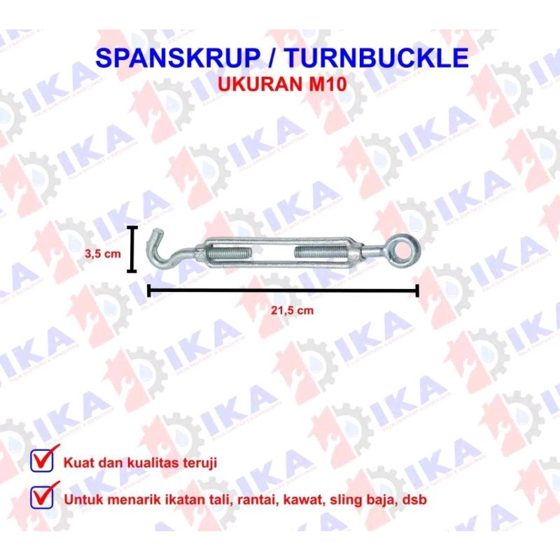 Jual SPAN SKRUP SPANSKRUP JARUM KERAS M6 M8 & M10 | Shopee Indonesia