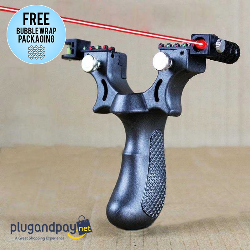 Jual Big Power Ketapel Tactical Slingshot with Laser Sight & Rubber ...