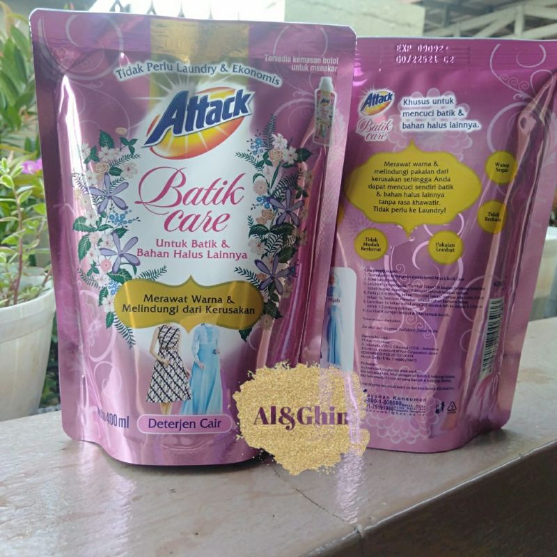 Jual Attack batik care 400 ml detergent | Shopee Indonesia