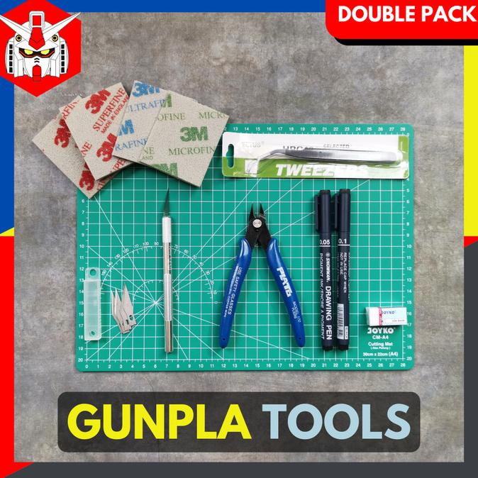 Jual TOOLS SET GUNDAM GUNPLA - TOOL KIT RAKIT GUNDAM (DOUBLE PACK ...