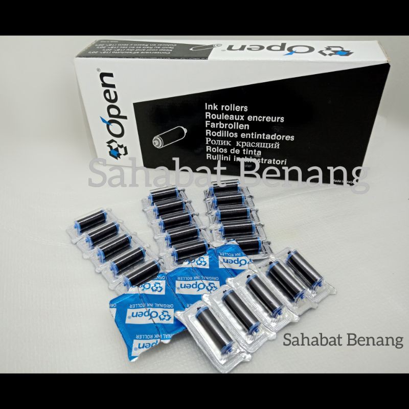 Jual OPENTEX Tinta mesin Numbering/Ink Roll OPENTEK (harga per lembar ...