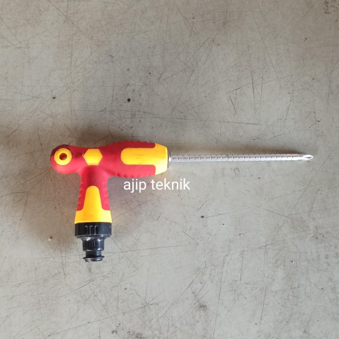 Jual Obeng min plus multifungsi 6 inch model T dengan sistem tarik ...