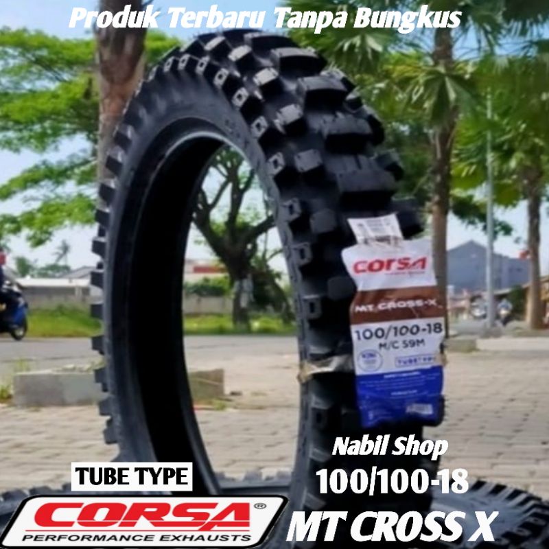 Jual BAN CORSA MT CROSS X 100/100 RING 18 KLX CRF YZ | Shopee Indonesia