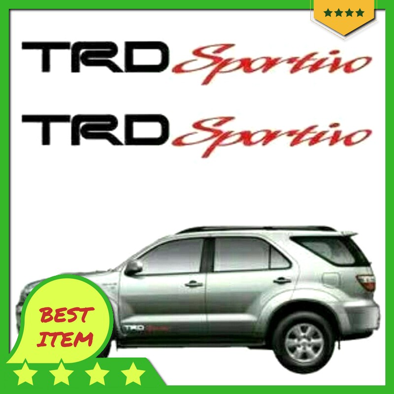 Jual sticker pintu samping toyota fortuner trd sportivo variasi ...