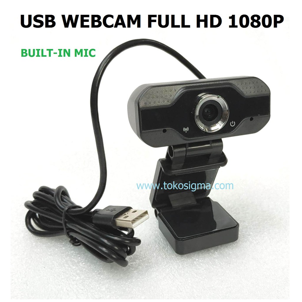 Jual USB WEBCAM WEB PC CAMERA ZOOM MEETING GOOGLE MEET HD 1080P W 920 ...