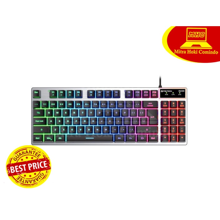 Jual Keyboard Gaming Fantech FIGHTER K613X TKL WITH NUMPAD | Shopee ...