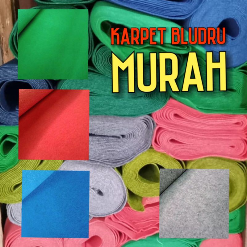 Jual Karpet Bludru Baru Murah (Wajib baca deskripsi) | Shopee Indonesia