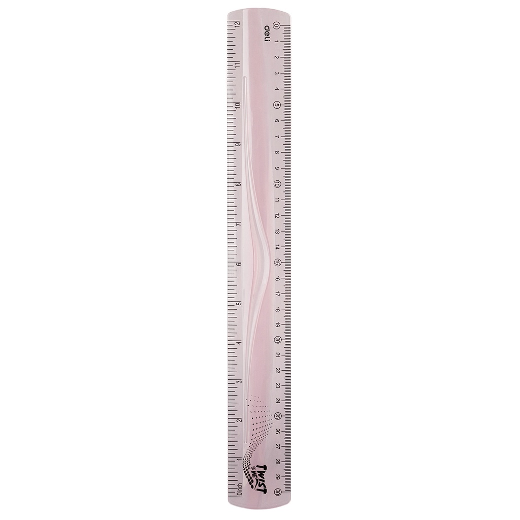 Jual Deli Ultra Flexible Ruler / Penggaris Lentur 20 30 cm Warna Terang ...