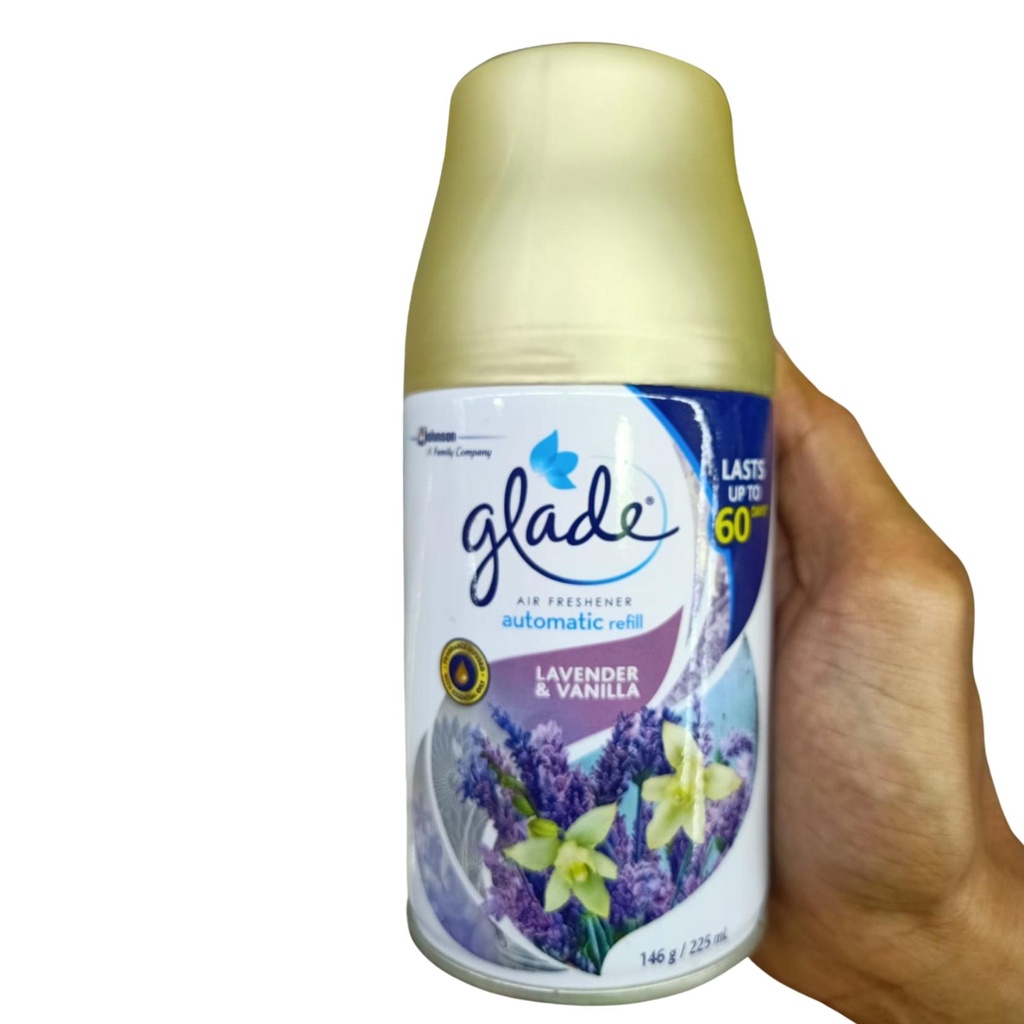 Jual Glade Air Freshneer Automatic Refill Pengharum Ruangan 146gr Semprot 225ml | Shopee Indonesia