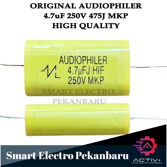 Jual ORIGINAL 4.7uF 475J 250V AUDIOPHILER KAPASITOR MILAR 250V 4.7UF MKP225 250V Capasitor ...