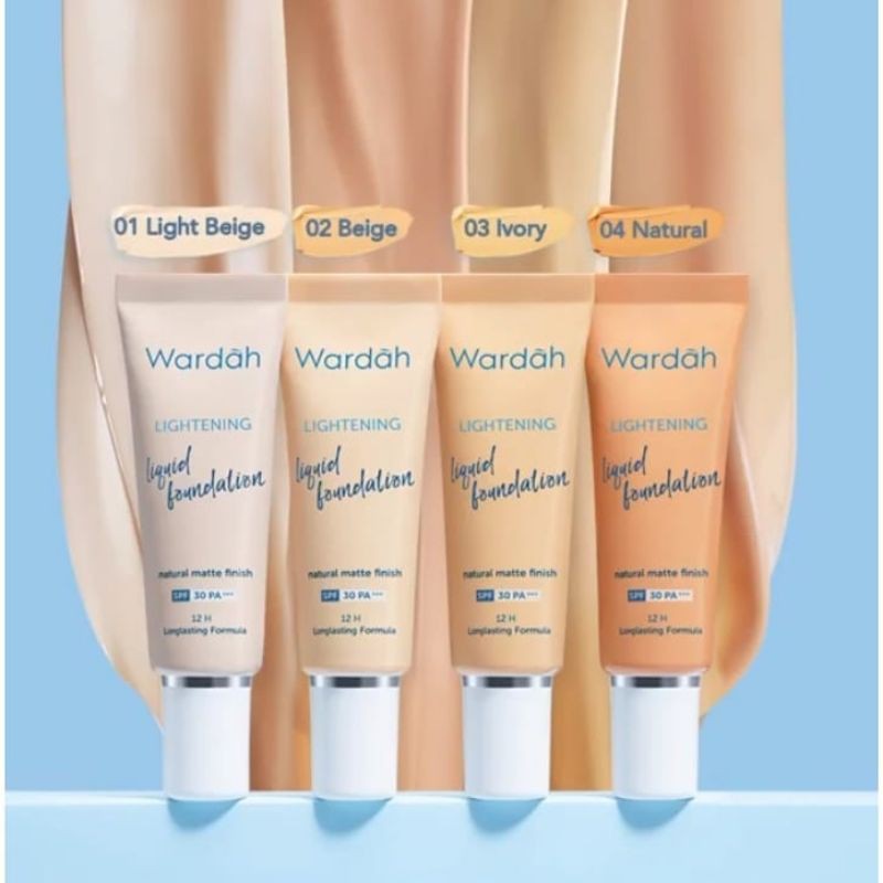 Jual Wardah Lightening Liquid Foundation | Shopee Indonesia