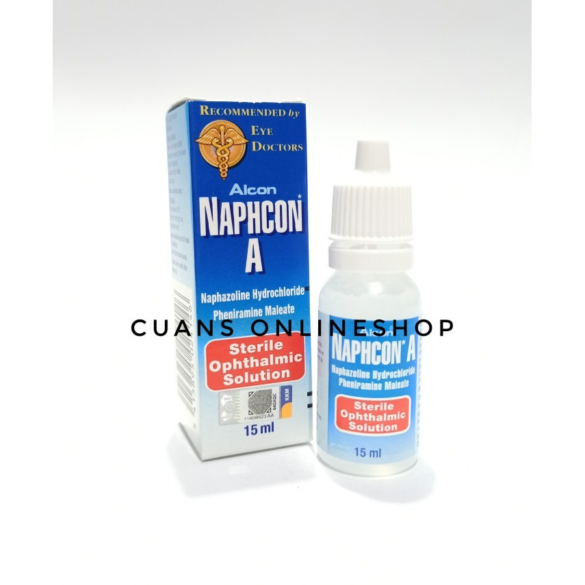 Jual Alcon Napchon A Eye Drops 15 ml Sterile Opthalmic Solution Obat ...