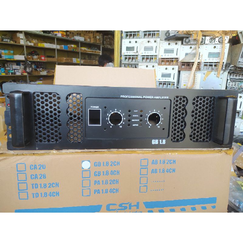 Jual BOX Power 3U GB 1.8 2 Channel Plat Tebal | Shopee Indonesia