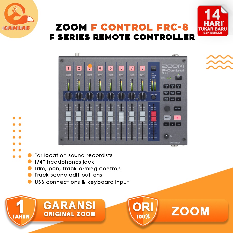 Jual ZOOM F CONTROL FRC-8 F Series Remote Controller | Shopee Indonesia