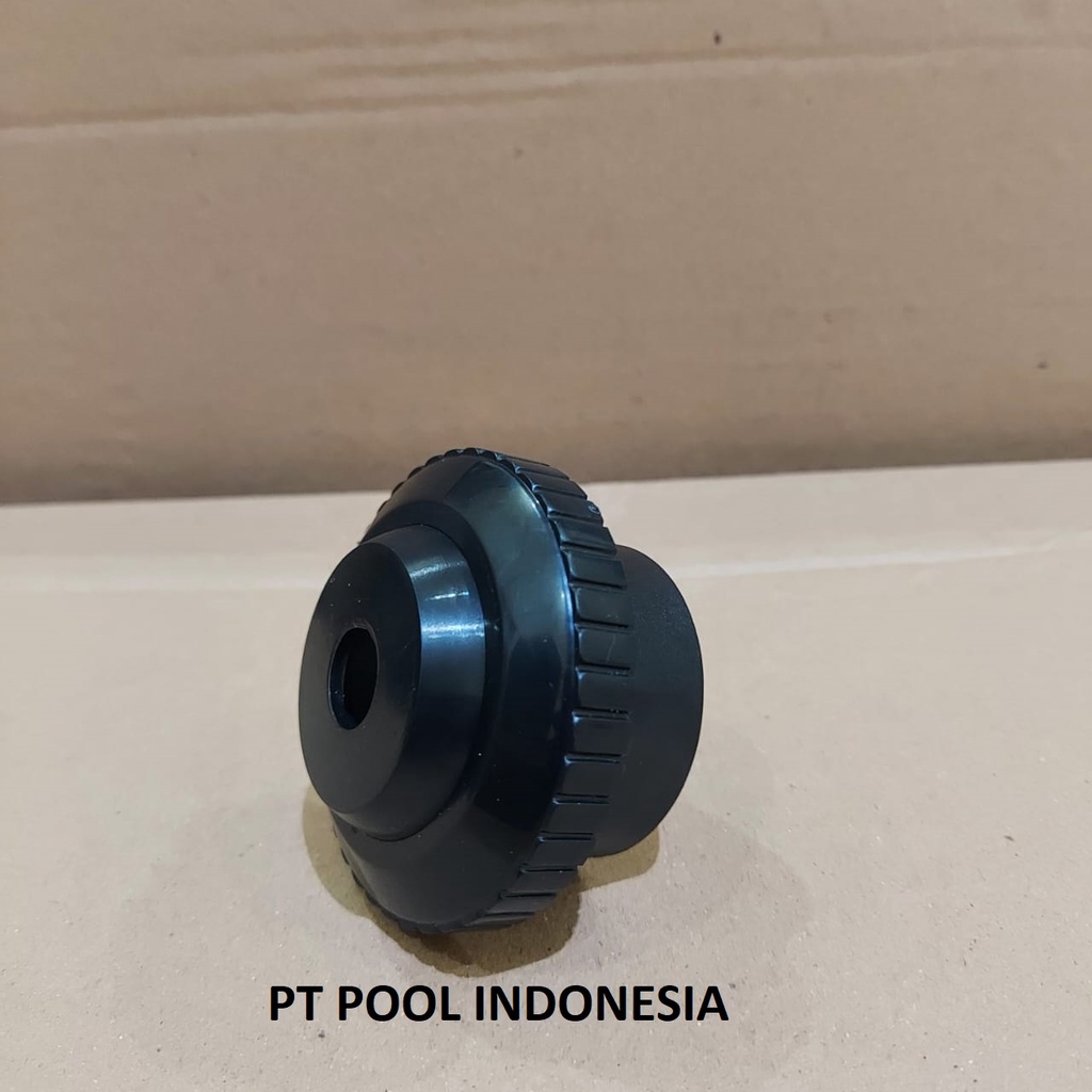 Jual Inlet kolam renang polos 1,5 inch / Inlet fitting HITAM / Wall ...