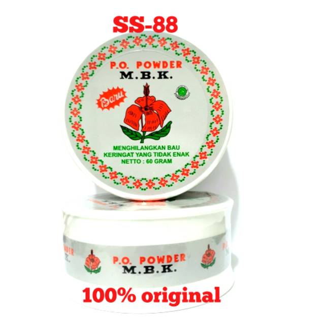 Jual BEDAK MBK POWDER SILVER (KEMASAN BULAT) ~ Menghilangkan Bau ...