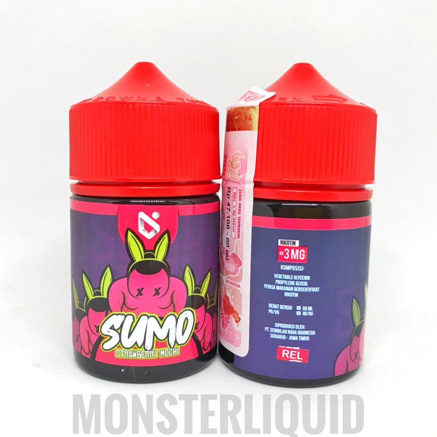 Jual SUMO STRAWBERRY MOCHI BY DJI 3MG 60ML | Shopee Indonesia