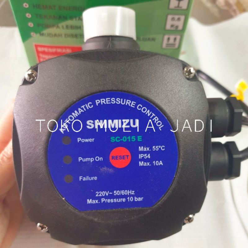Jual Otomatis Shimizu SC 015 E / automatic pressure control pompa air sc 015 015e sc015e ...
