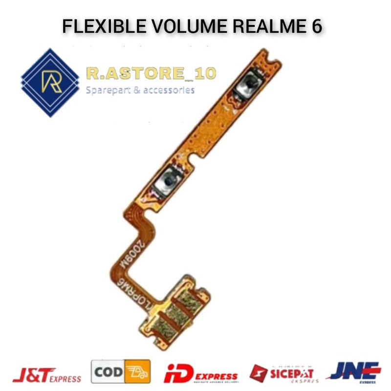Jual Flexible Flexibel Volume Realme 6 - Fleksibel Fleksible Tombol Vol Original | Shopee Indonesia