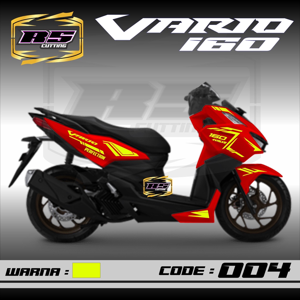 Jual Sticker Cutting Vario 160 all New - Aksesoris Motor Vario New 2022 Stiker Vario 160 Variasi ...