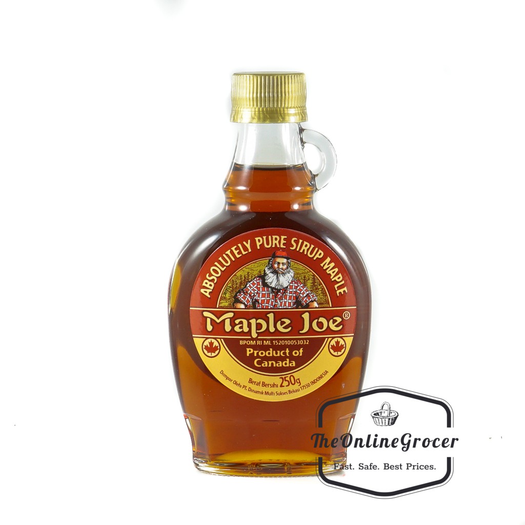 Jual Maple Joe - Maple Syrup 250gr - Sirup Mapel | Shopee Indonesia