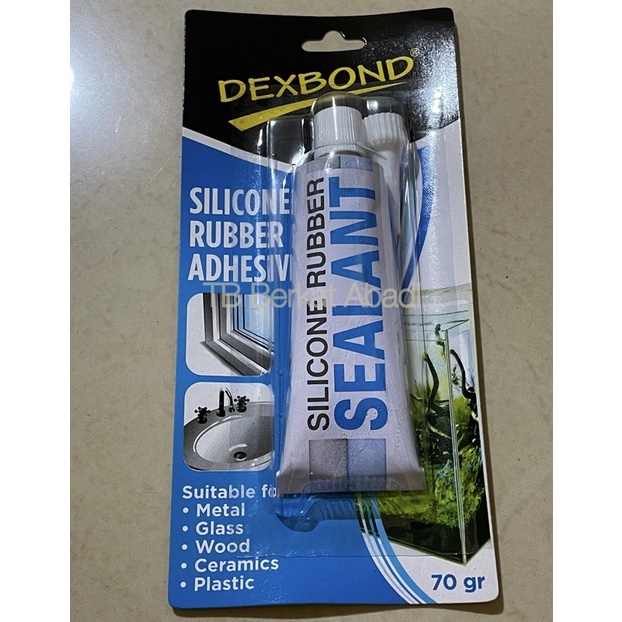 Jual Lem Kaca Sealant DEXBOND / Lem Silicone Rubber Adhesive / Lem Kaca ...