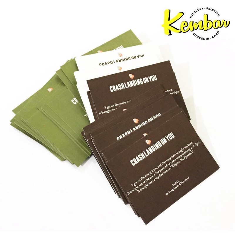 Jual THANK YOU CARD BAHAN IVORY 260 gr 2 muka | Shopee Indonesia