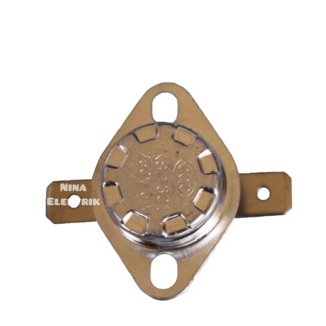 Jual Thermostat Bimetal / Fuse / Thermoswitch / Thermofuse DISPENSER semua derajat(kancing ...