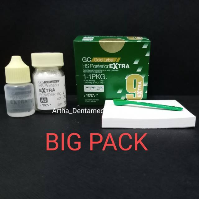 Jual GIC FUJI 9/ GIC FUJI IX / GLASS IONOMER FUJI 9 A3 ( BIG PACK ...