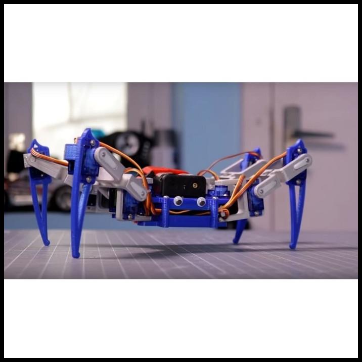 Jual Robot Kit Spider Quadruped Arduino Shopee Indonesia