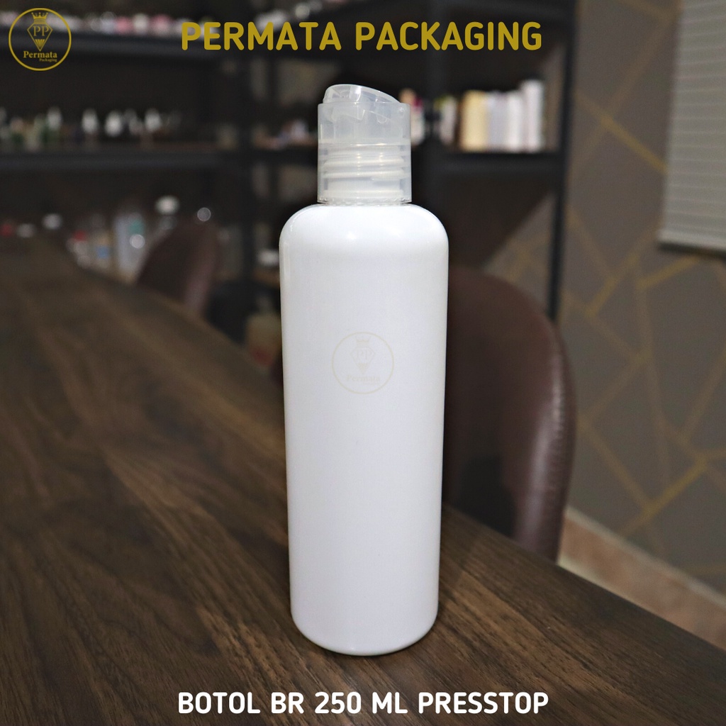 Jual Botol BR 250ml Presstop / Botol Boston Round 250ml Presstop / Botol Triger Presstop 250ml ...