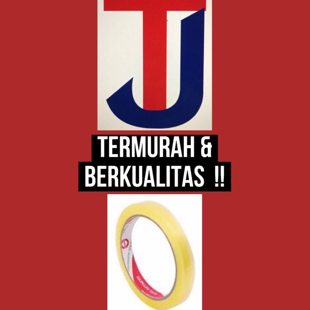 Jual Selotip / selotape / lakban / isolasi bening Daimaru 1/2 inch 0,5 ...