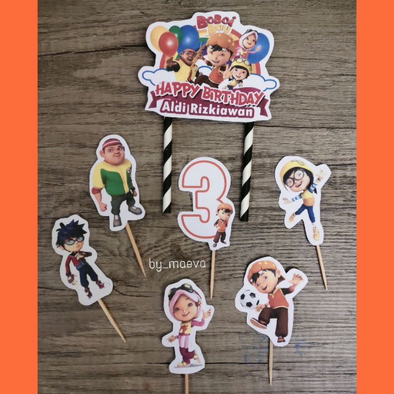 Jual topper cake boboiboy | Shopee Indonesia