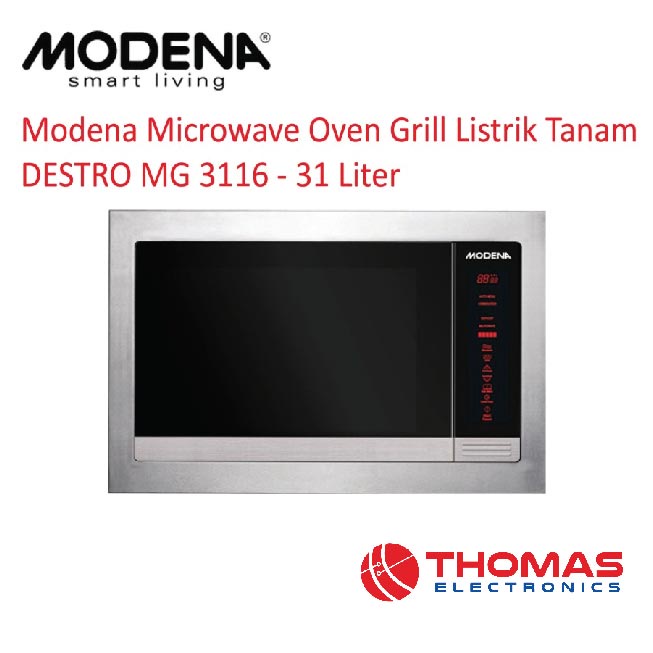 Jual Modena Microwave Oven Grill Listrik Tanam DESTRO MG 3116 31 Liter ...