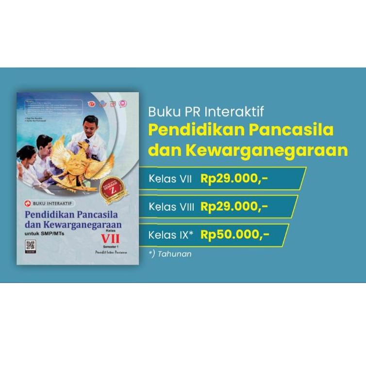 Jual BUKU LKS PR INTERAKTIF KELAS 7 8 9 SEMESTER 1 TAHUN 2022/2023 PENERBIT INTAN PARIWARA ...