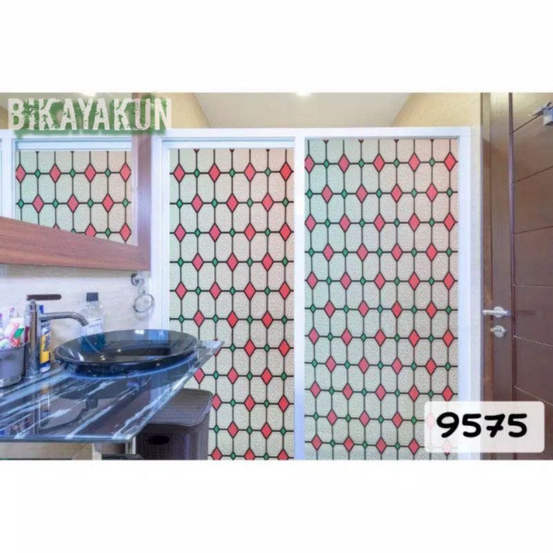Jual STICKER KACA / Stiker Kaca Film Wallpaper Jendela Rumah L90cm x ...