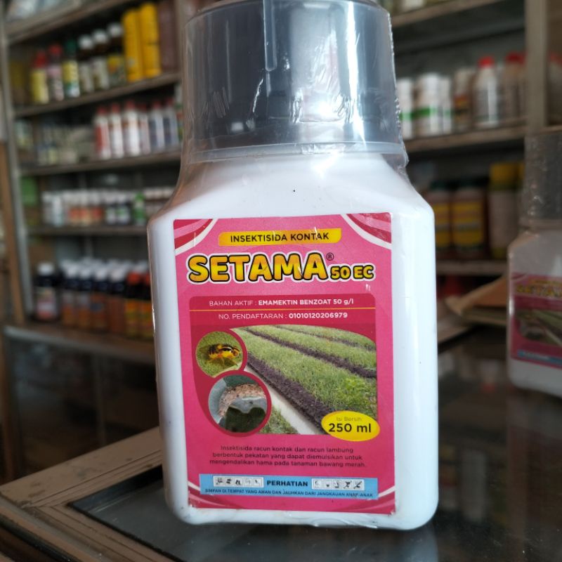 Jual SETAMA 50 EC 100/250 ml insektisida ulat grayak | Shopee Indonesia