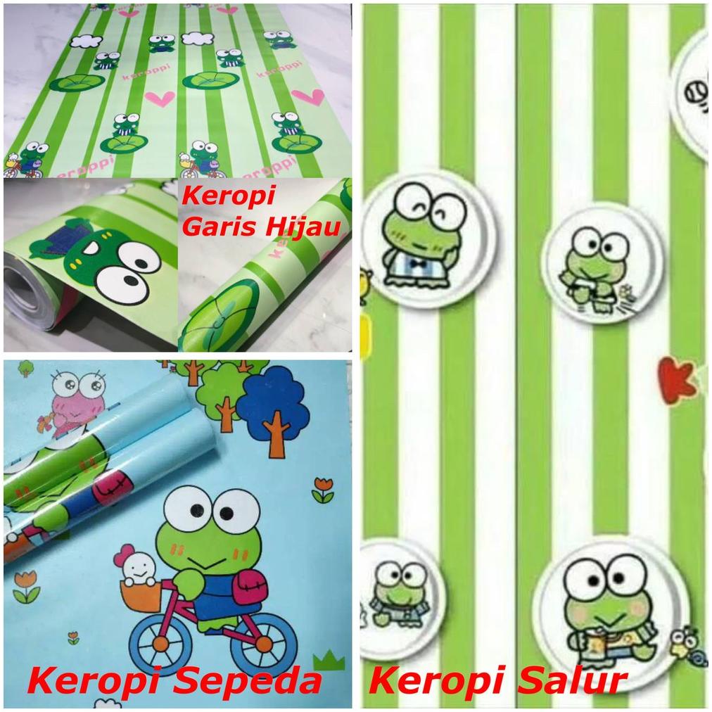 Jual Wallpaper Dinding Terbaik Hello Kitty Doraemon Hk Helo Kity Stitch Frozen Keropi Ukuran 45 ...