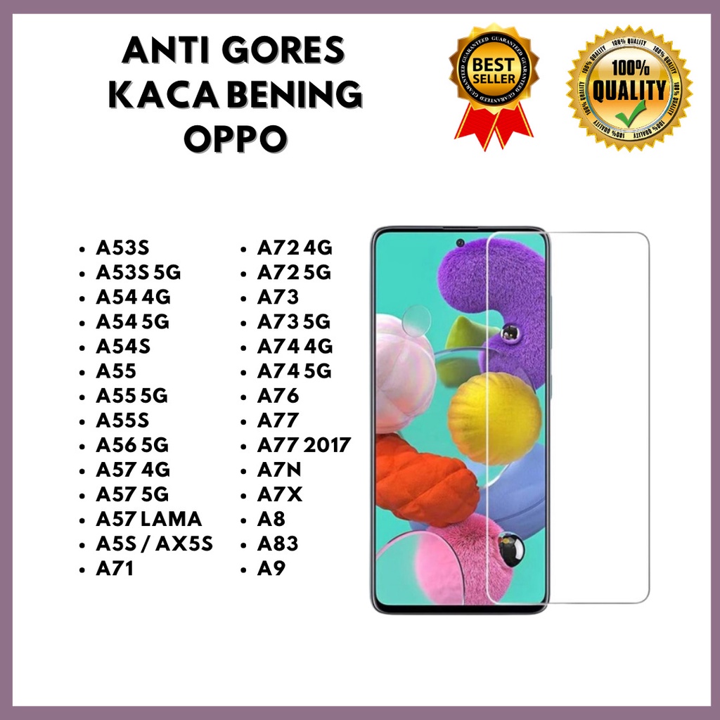 Jual TG BENING - OPPO A53S-A53S 5G-A54 4G-A54 5G-A54S-A55-A55 5G-A55S ...