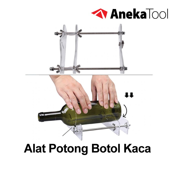 Jual AT Alat Potong Botol Kaca Bulat - Potong Kaca DIY | Shopee Indonesia