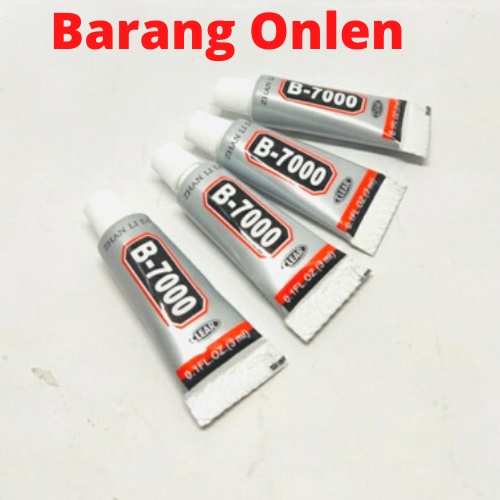 Jual Lem Perekat LCD B-7000 3ml lem perekat bening | Shopee Indonesia