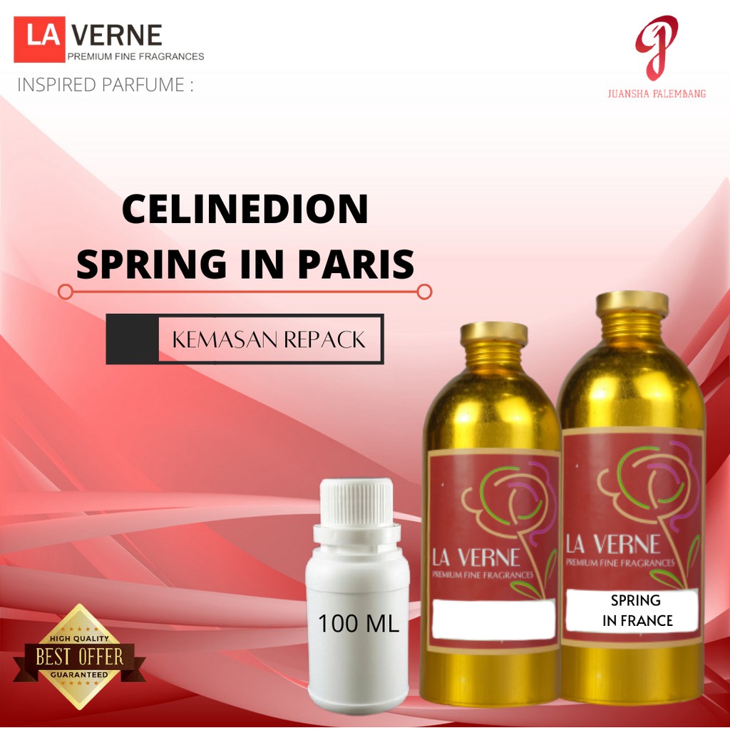Jual BIBIT PARFUM MURNI | CELINE DION SPRING IN PARIS by LA VERNE ...