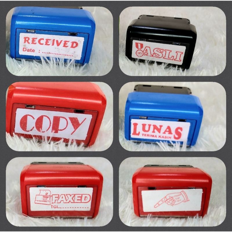 Jual Stempel Trodat Printy Lunas Terimakasih/Asli/Cash/Copy/Credit ...